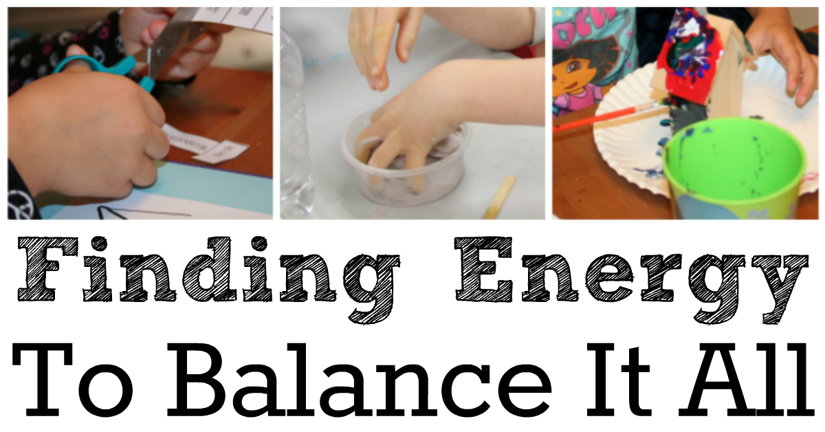 Finding Energy to Balance it All