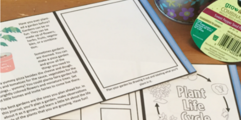 Growing Gardens with Kids (includes free printable garden journal ...