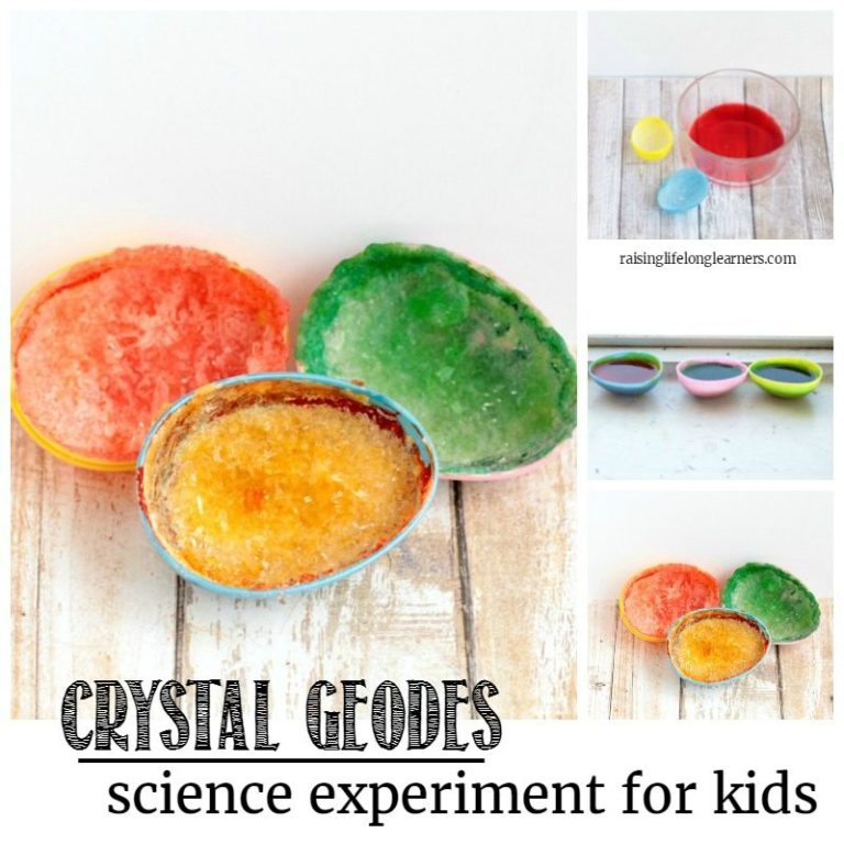 Crystal Geodes Science Experiment - Raising Lifelong Learners