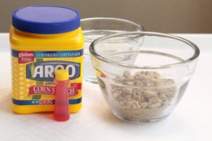 Cornstarch Quicksand Science - Raising Lifelong Learners